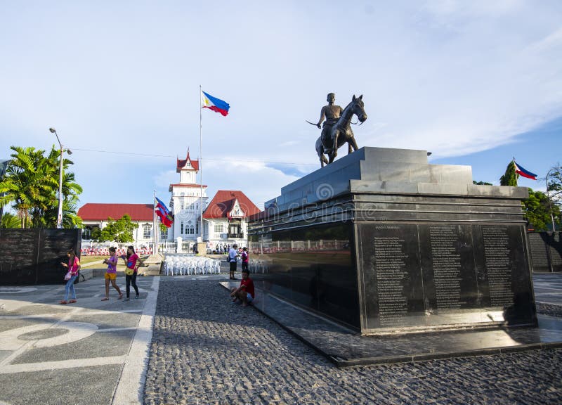 Kawit, Cavite, Philippines - Aguinaldo Shrine and the Statue of Emilio ...