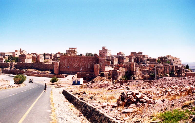 Kawkaban editorial photo. Image of arabia, arabic, buildings - 49136761