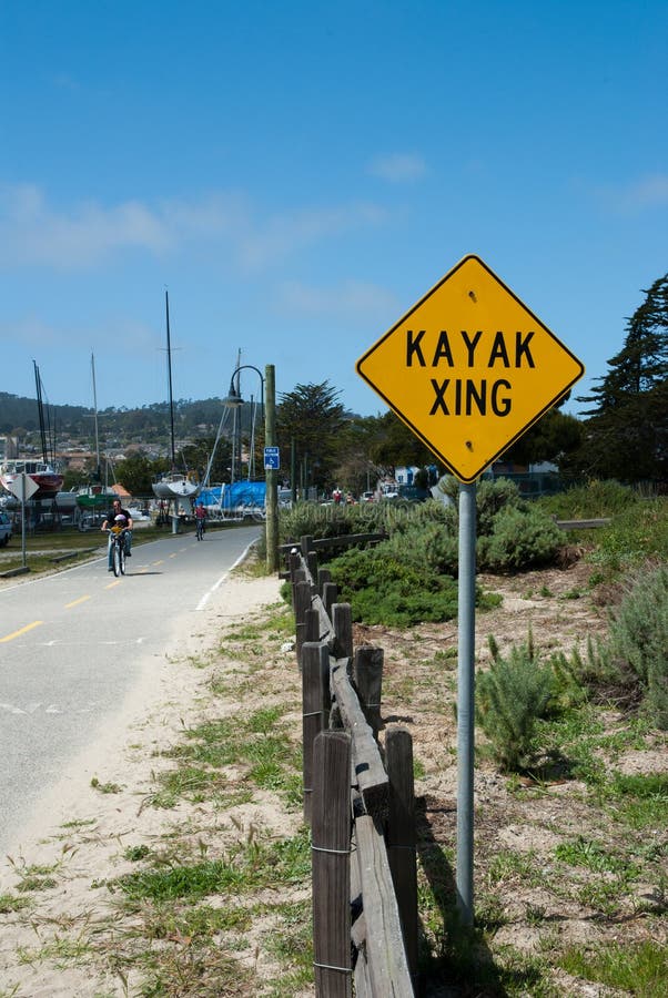 Canoe and Kayak Launch Sign Stock Image - Image of trees, signs: 27004983