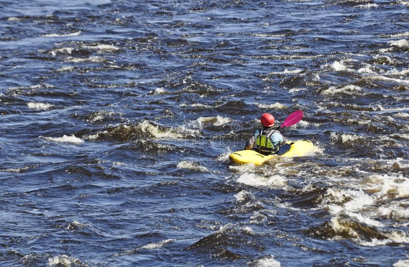 Kayaker stock photo. Image of waves, kayak, wait, float - 31514796