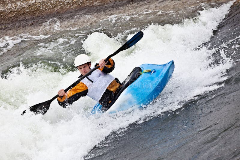 Kayaking stock image. Image of kayaker, kayaking, kayak - 31106331
