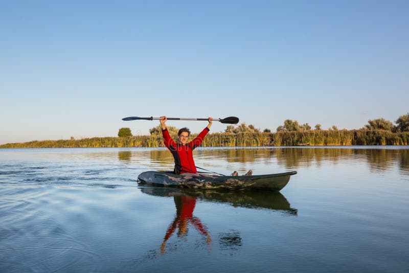 Kayaking stock image. Image of equipment, kayak, exotic - 196960071