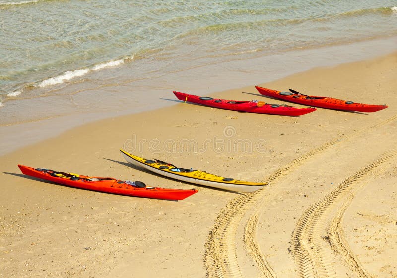 Kayaks stock image. Image of canoe, activity, exotic - 21597393