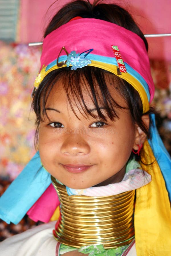 Kayan woman editorial image. Image of dresses, dressed - 11163130