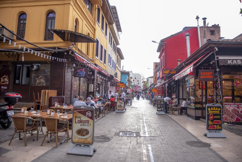 Kayhan Traditional Trade Center Editorial Image - Image of dusk ...