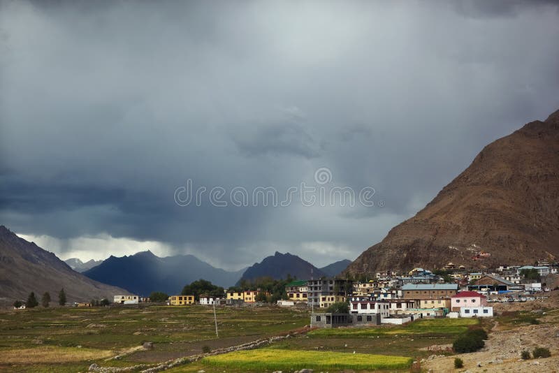 Kaza stock image. Image of range, valley, landmark, kaza - 27183265