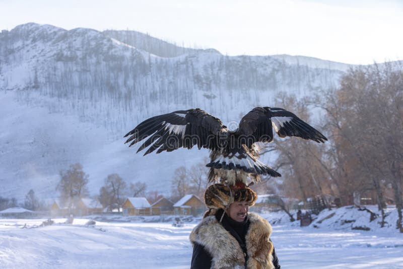 Eagle Hunters are Individuals Who Train and Hunt with Golden Eagles in ...