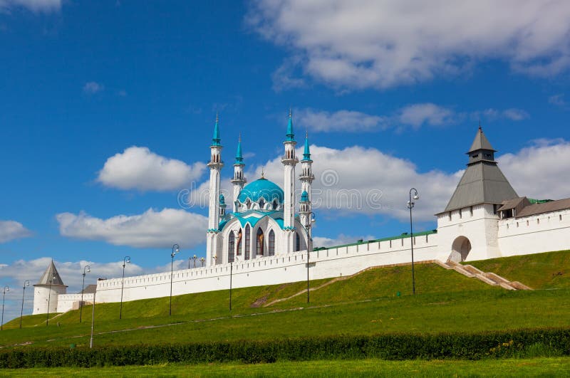 Kazan, View of the Ancient Kremlin Stock Photo - Image of russia ...