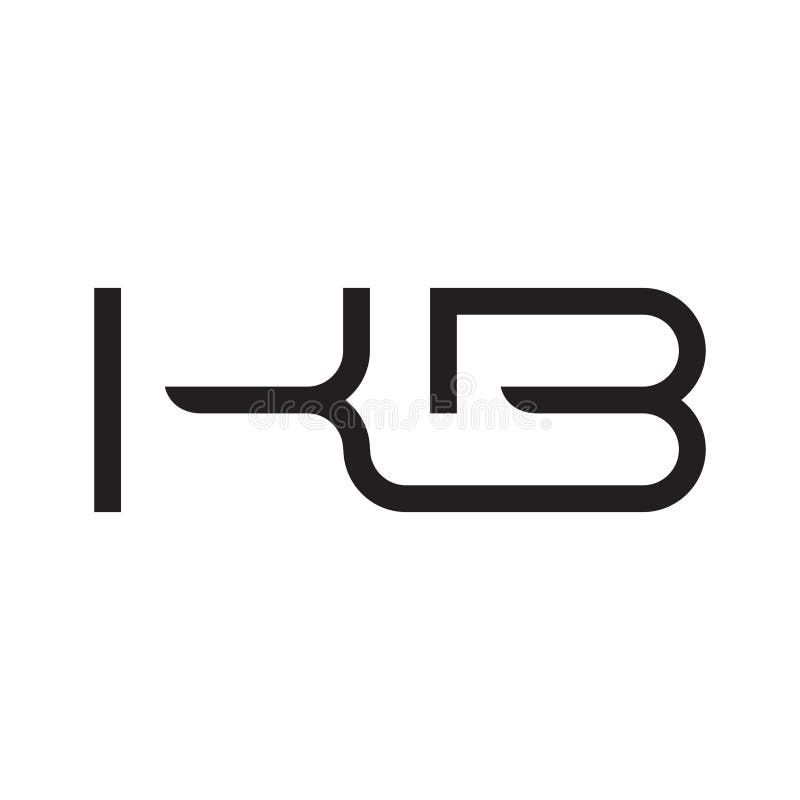 Golden Letter KB Logo Icon . Initial Letter K and B Design Vector Stock ...