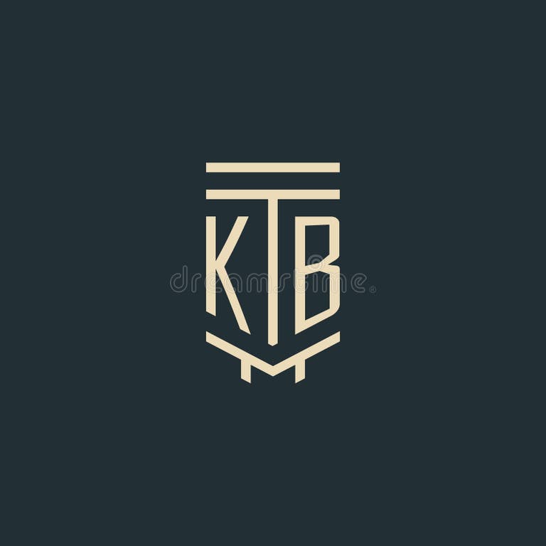 Kb Line Monogram Logo Stock Illustrations – 550 Kb Line Monogram Logo ...