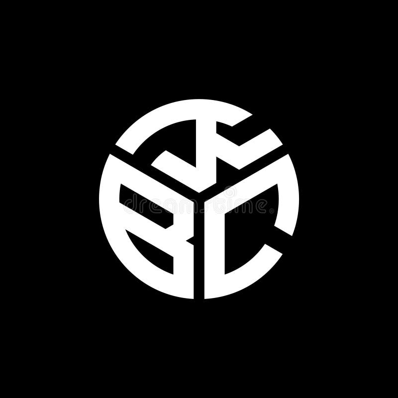 KBC Letter Logo Design on Black Background. KBC Creative Initials ...