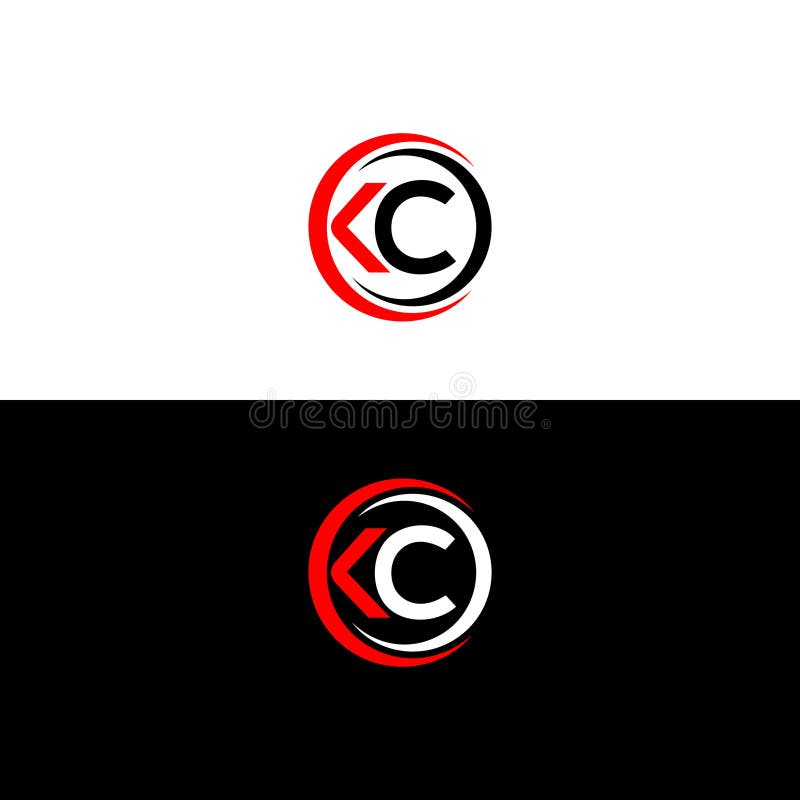 KC Logo Vector Graphic stock vector. Illustration of marketing - 270357536