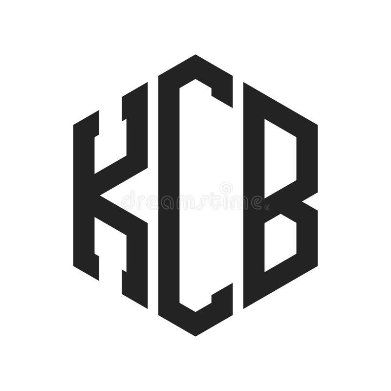 KCB Logo Design. Initial Letter KCB Monogram Logo Using Hexagon Shape ...