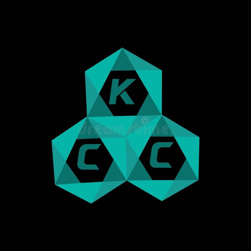 KCC Creative Minimalist Letter Logo. KCC Unique Vector Initials ...