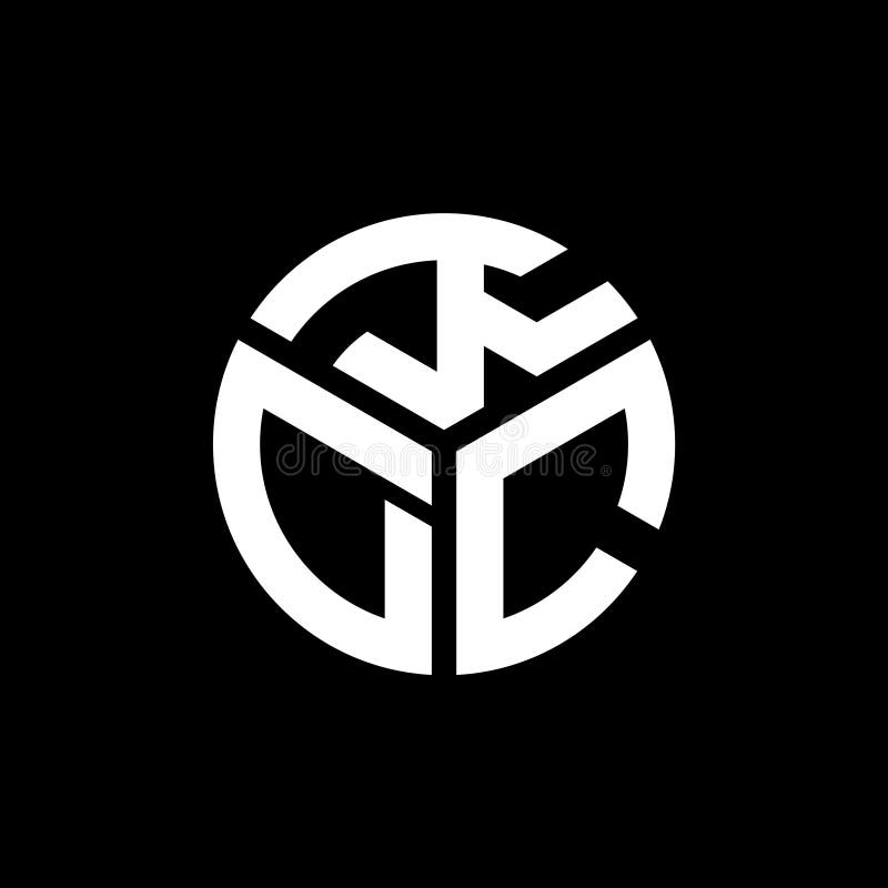 KDC Letter Logo Design on Black Background. KDC Creative Initials ...
