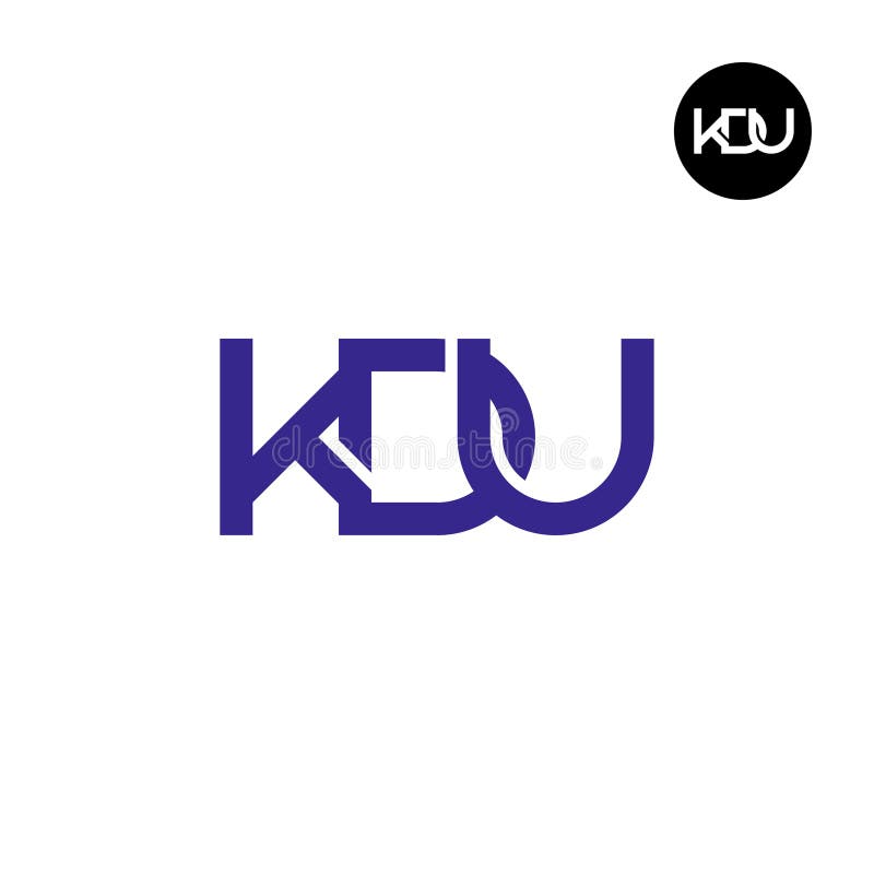 Kdu Monogram Stock Illustrations – 14 Kdu Monogram Stock Illustrations ...