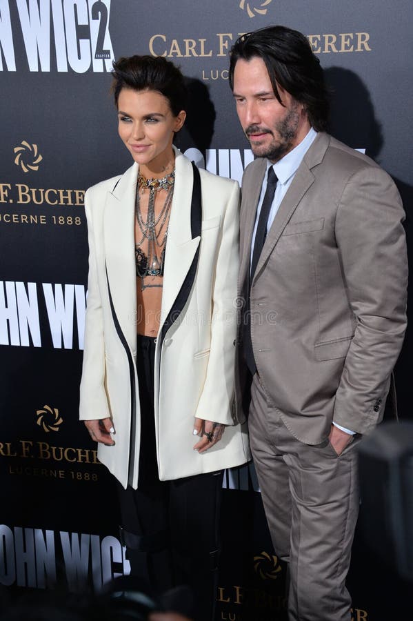 Keanu Reeves & Ruby Rose Editorial Photo - Image of keanu, fashion ...