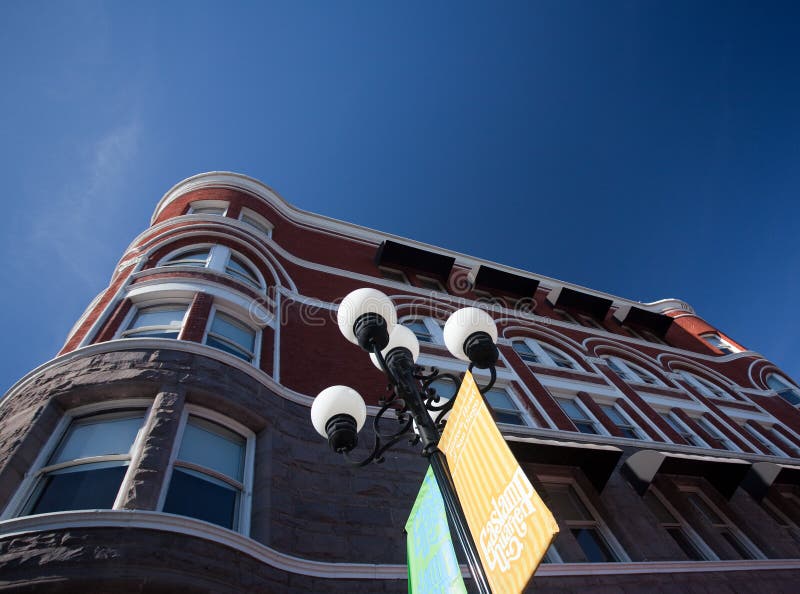 Historic Building at the San Diegoâ€™s Gaslamp Quarter Editorial Image ...