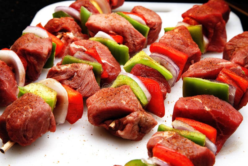 Kebab-3 stock photo. Image of pepper, beef, kabab, grilling - 26121844
