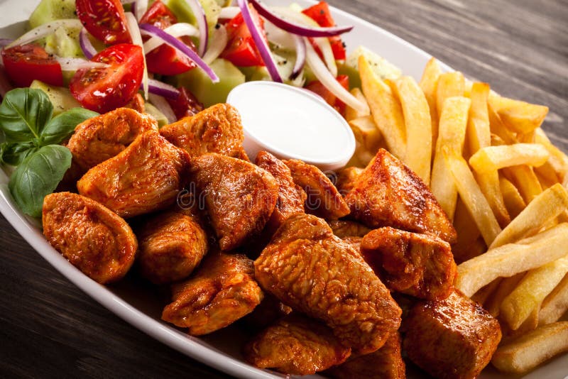 Kebab obraz stock. Obraz złożonej z kolacja, greenbacks - 78502811