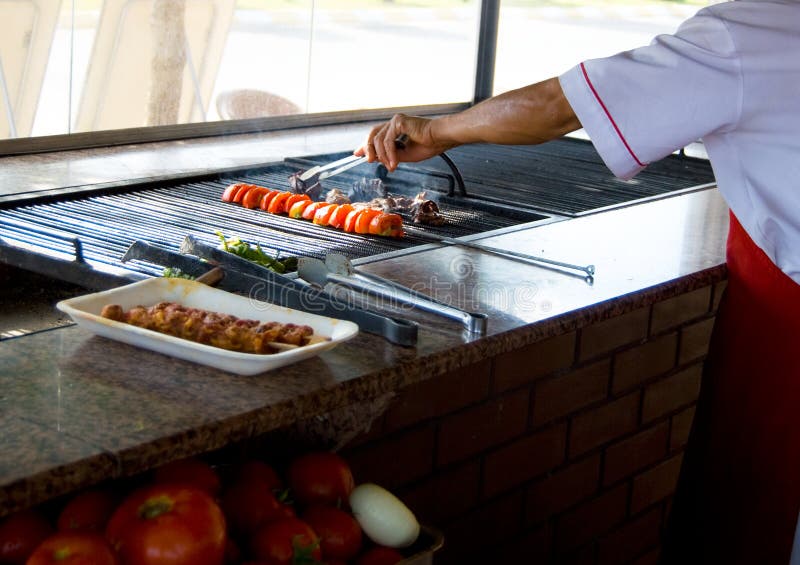 Kebab Cooking Picture. Image: 10097780