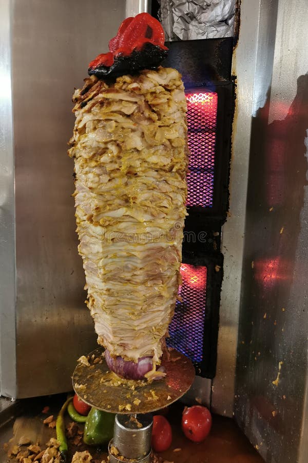 Kebab and gyros machine stock photo. Image of turkish - 290819498