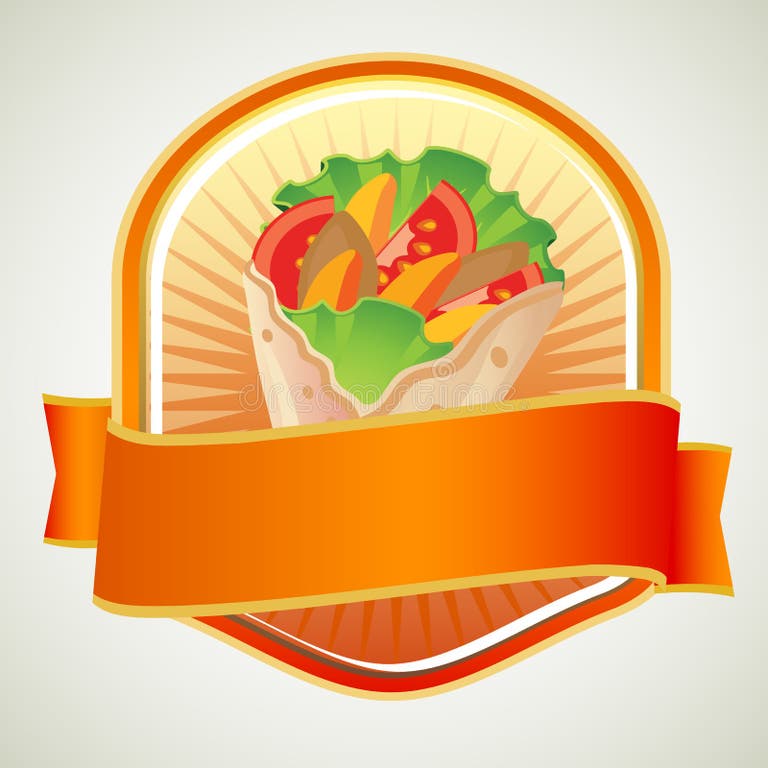 All Shawarma Wrap Stock Illustrations – 5 All Shawarma Wrap Stock ...