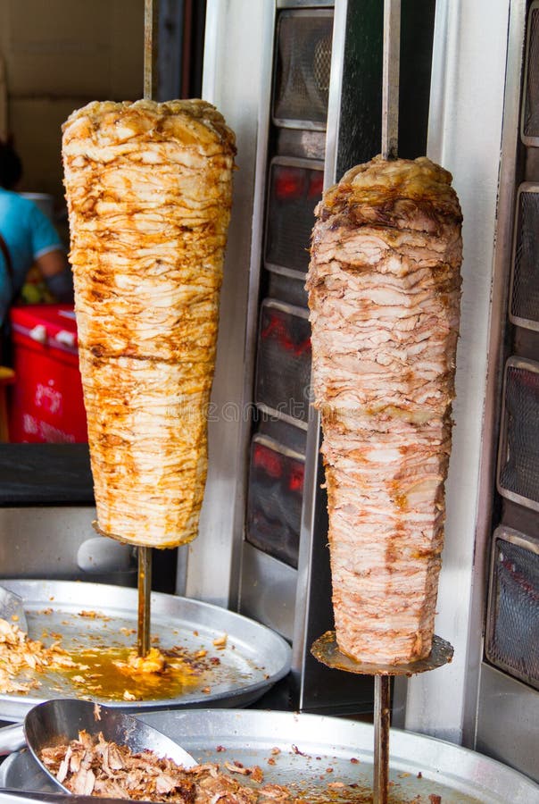 Kebab stock image. Image of doner, large, gyros, food - 32989297