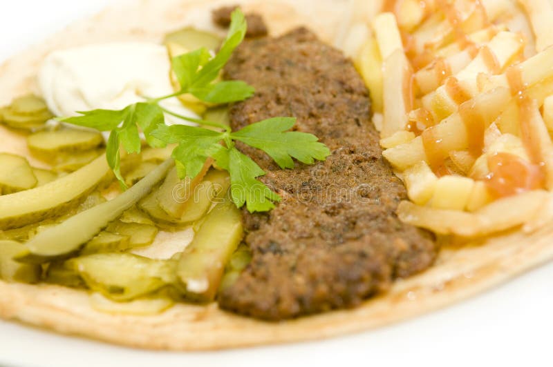 Kebab special stock photo. Image of food, lifestyle, dinner - 13371516