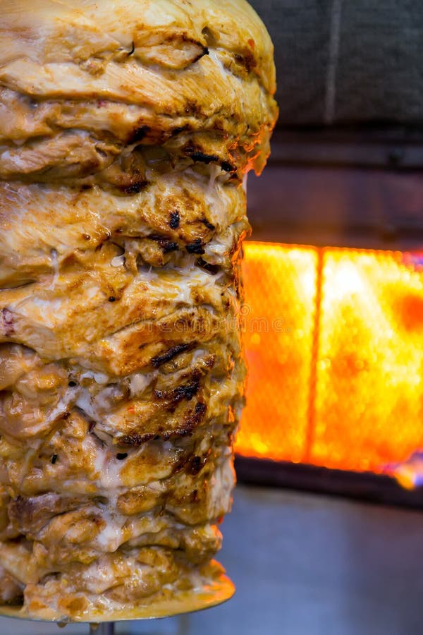 Kebab Turco Del Doner De La Comida Imagen de archivo - Imagen de ...