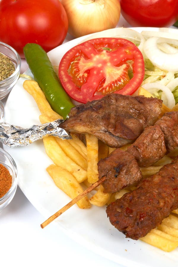 Kebap special stock image. Image of meat, restaurant, kebap - 1295499