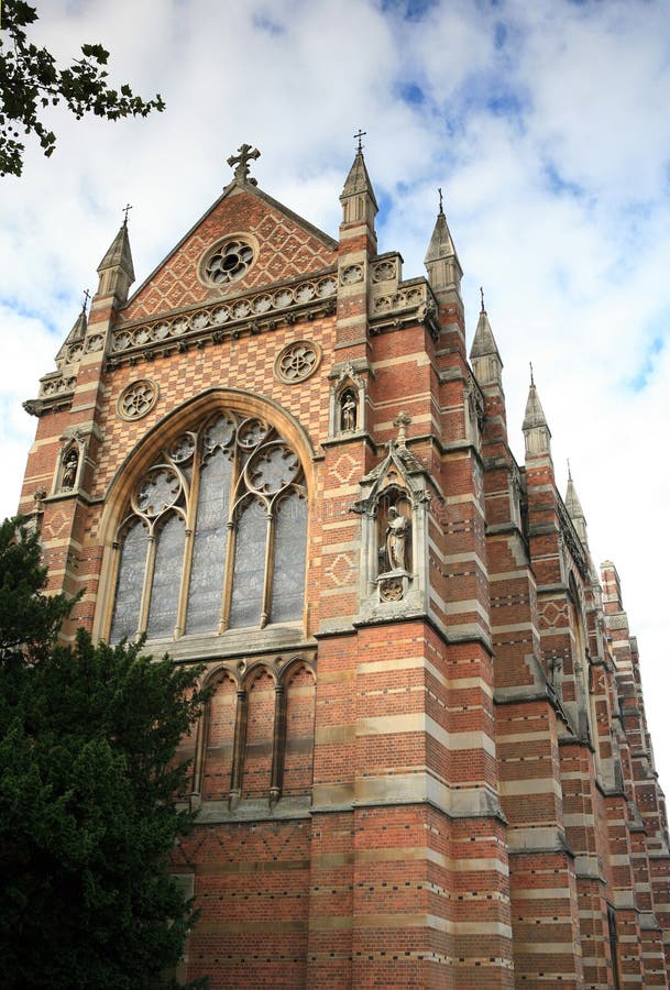 Keble College Chapel, Oxford Stock Image - Image of belief, windows ...