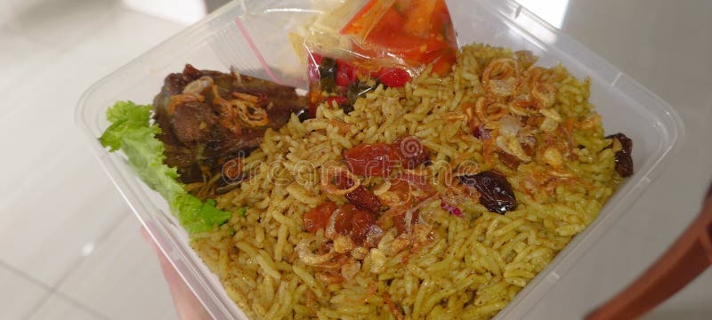 Kebuli rice photo stock image. Image of pasta, rice - 272913059