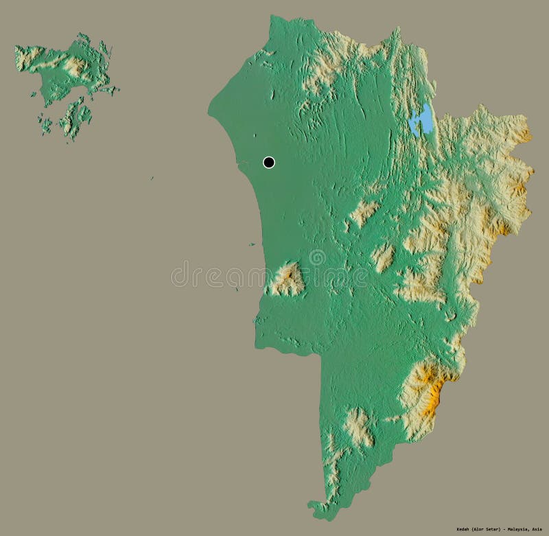 Kedah Map Stock Illustrations – 87 Kedah Map Stock Illustrations ...