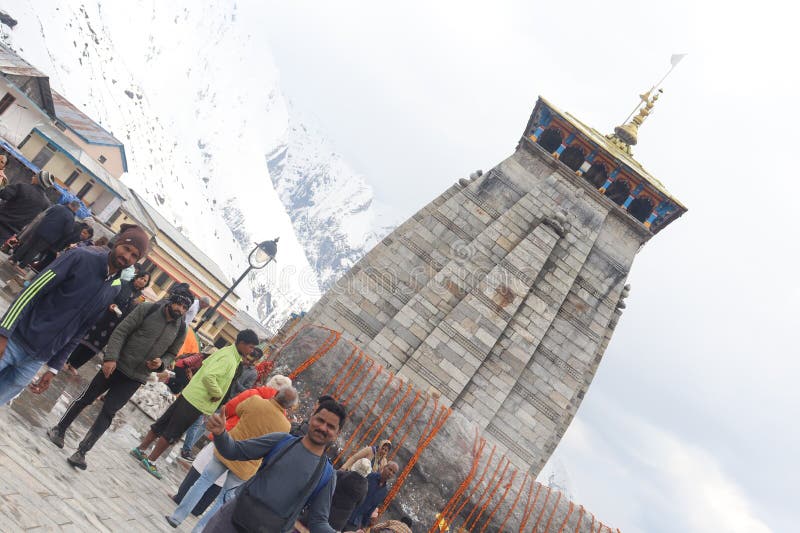 Kedaranath Temple editorial image. Image of kedaranath - 277150595