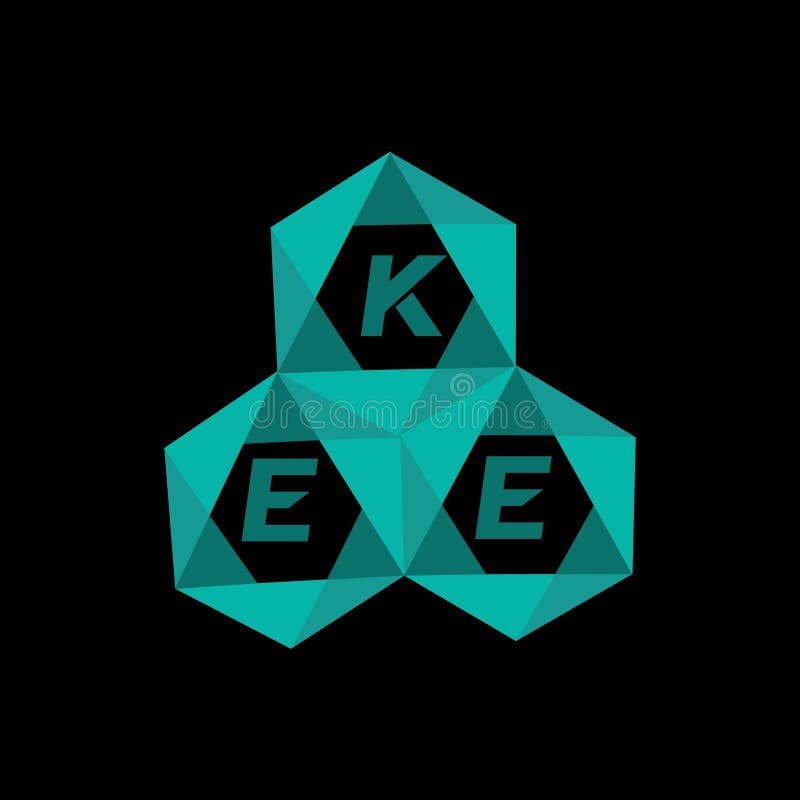KEE Creative Minimalist Letter Logo. KEE Unique Vector Initials ...
