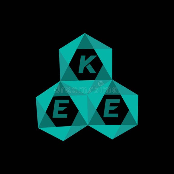 KEE Creative Minimalist Letter Logo. KEE Unique Vector Initials ...
