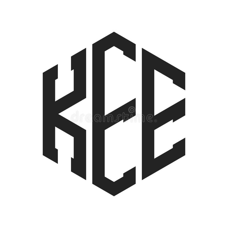 KEE Logo Design. Initial Letter KEE Monogram Logo Using Hexagon Shape ...