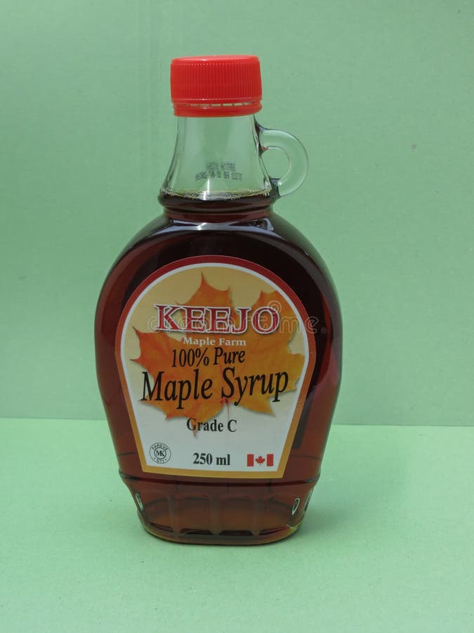 Keejo pure Maple Syrup editorial photography. Image of 2020 - 174788377