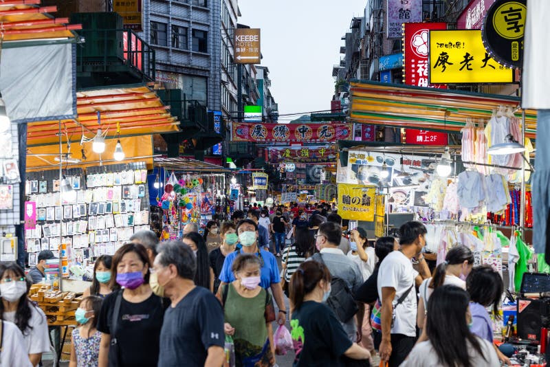 Keelung Night Market editorial image. Image of asian - 254640625
