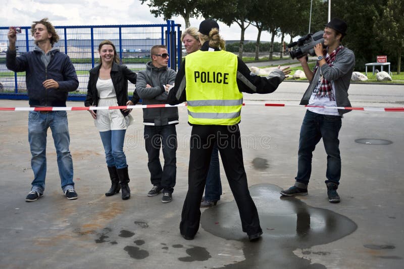 Keep away stock photo. Image of people, reporter, control - 16262968