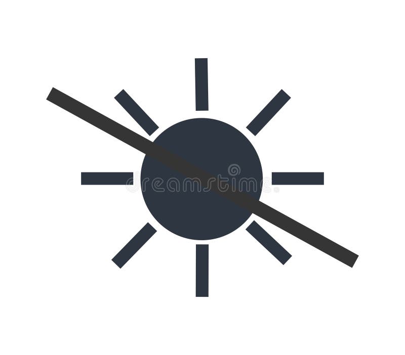 Keep Away from Direct Sunlight Vector. Concept of Ecology and Packaging ...