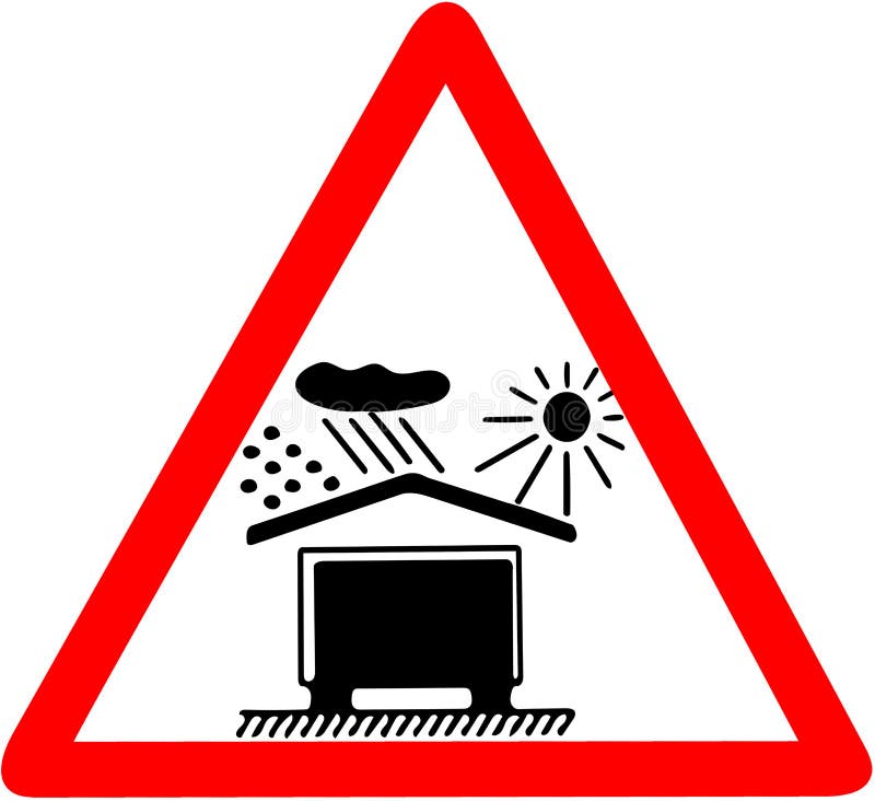 Keep Away From Direct Sunlight Symbol Stock Vector - Illustration of ...