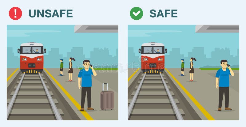 Platform Edge Stock Illustrations – 5,835 Platform Edge Stock ...