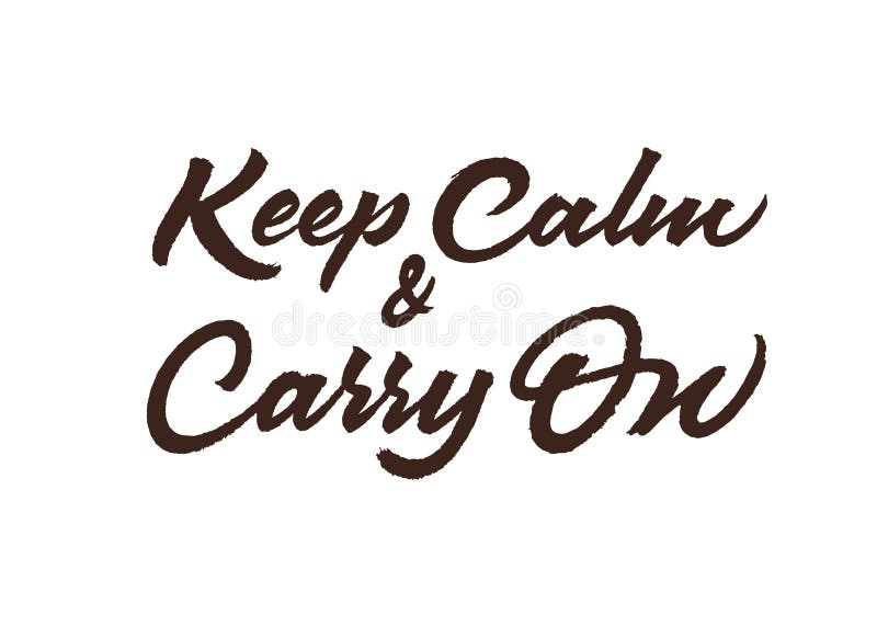 Calm Carry Poster Stock Illustrations – 192 Calm Carry Poster Stock ...