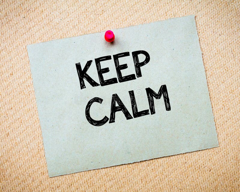 Keep Calm Message stock image. Image of communication - 51644453