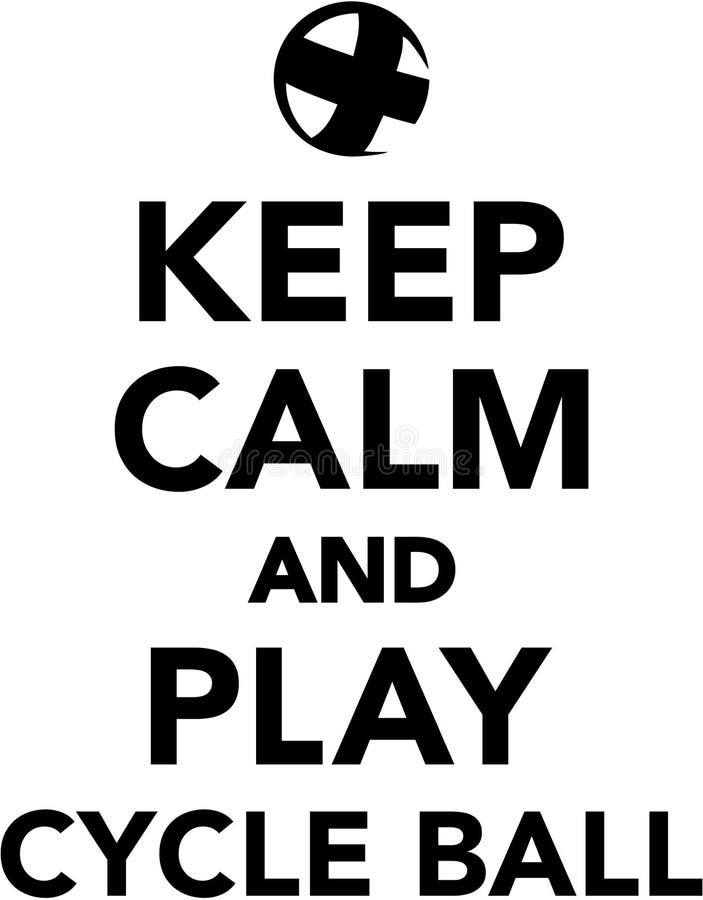 Cycle ball player on bike stock vector. Illustration of ball - 84884294