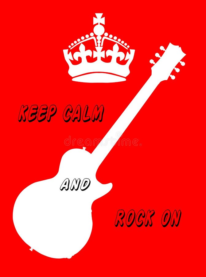 Red Keep Calm And Sing On