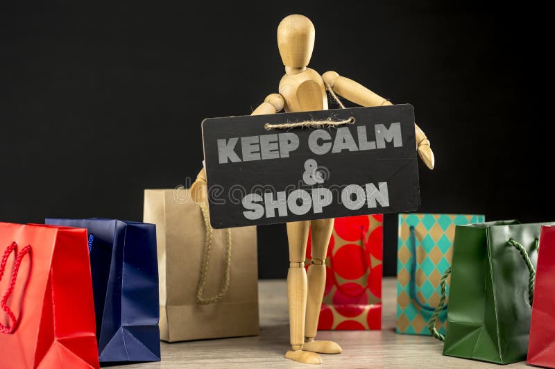 Keep calm and shop on stock image. Image of market, marketing - 99947637 Keep calm and shop on stock image. Image of market, marketing - 99947637