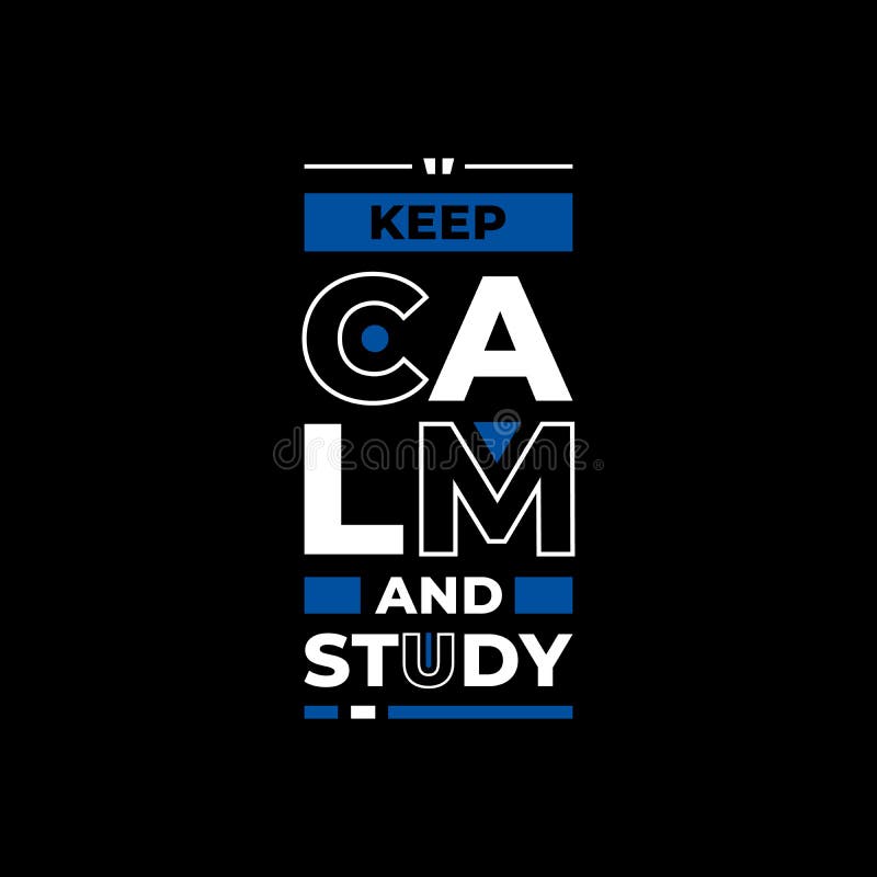 Keep Calm Study White Background Stock Illustrations – 19 Keep Calm ...